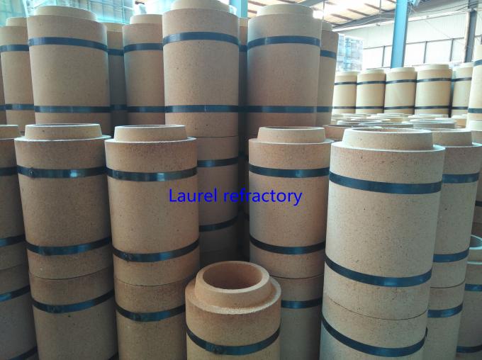 National Standard Fireproof Sleeve Brick / Fire Clay Bricks Al2o3 40-80 ...