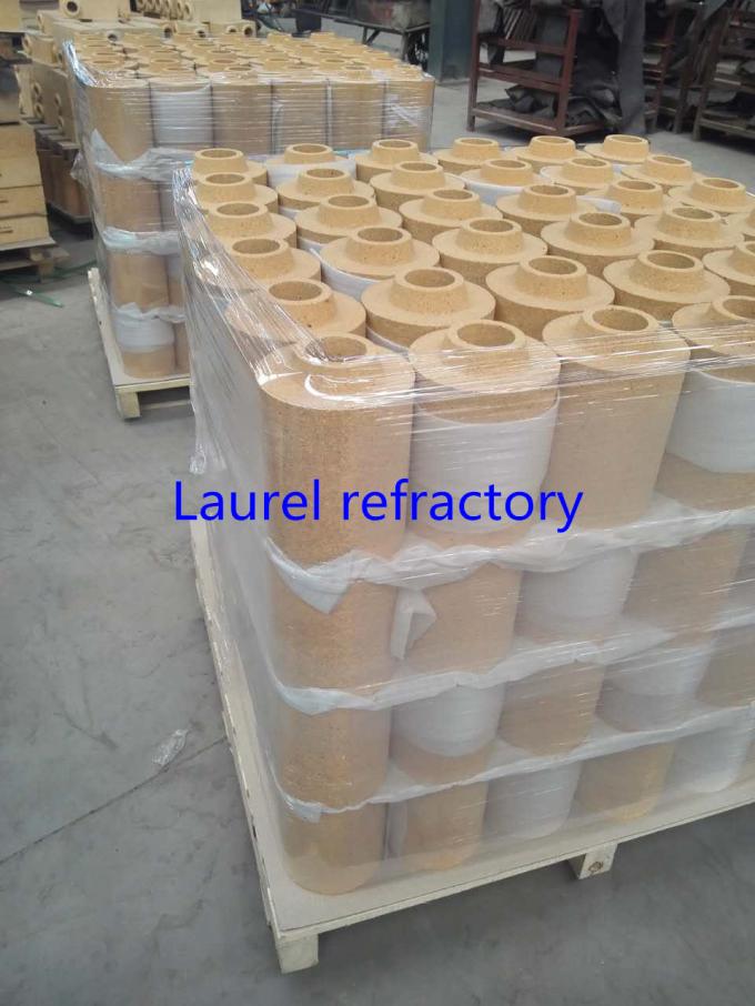 National Standard Fireproof Sleeve Brick / Fire Clay Bricks Al2o3 40-80 ...