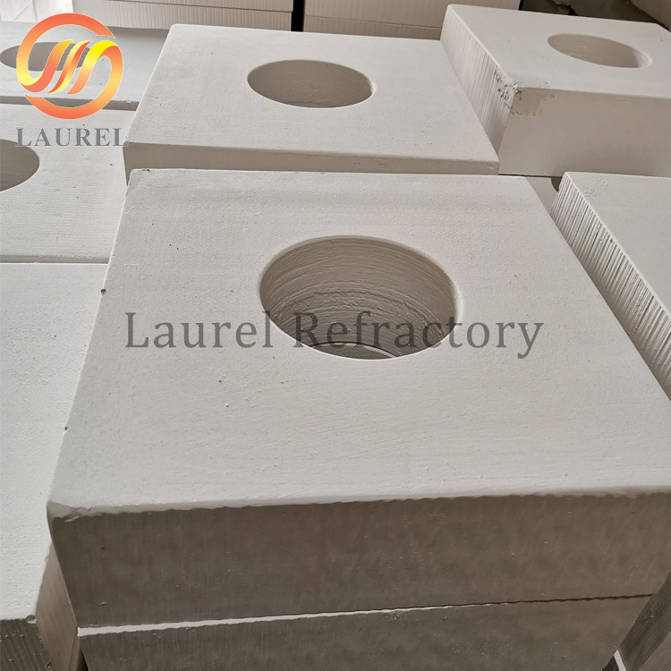 Heat Insulation Calcium Silicate Pipe 3-30mm Thickness For Glass Furnace